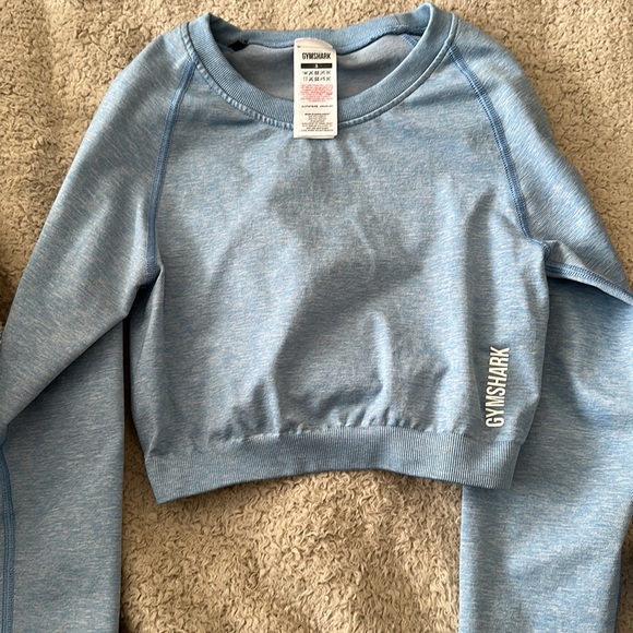Gymshark | Tops | Gymshark Blue Crop Top Bundle | Poshmark